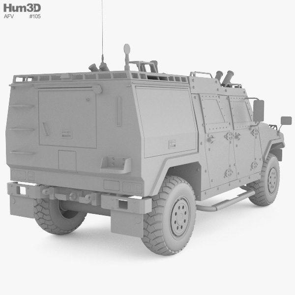 MOWAG イーグル軍用車両 3Dモデル - ダウンロード ファイティングビークル on 3DModels.org