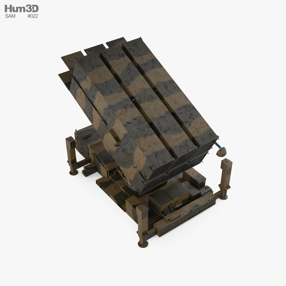 NASAMS 3D model - Download Artillery systems on 3DModels.org