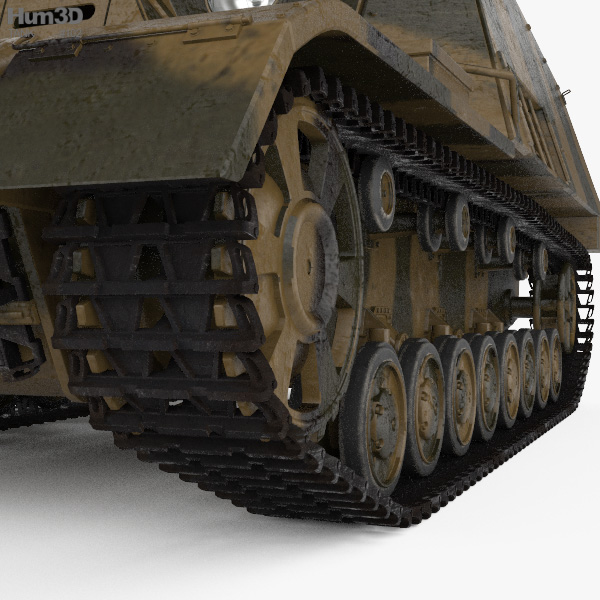 Nashorn 3D model - Download Tank on 3DModels.org