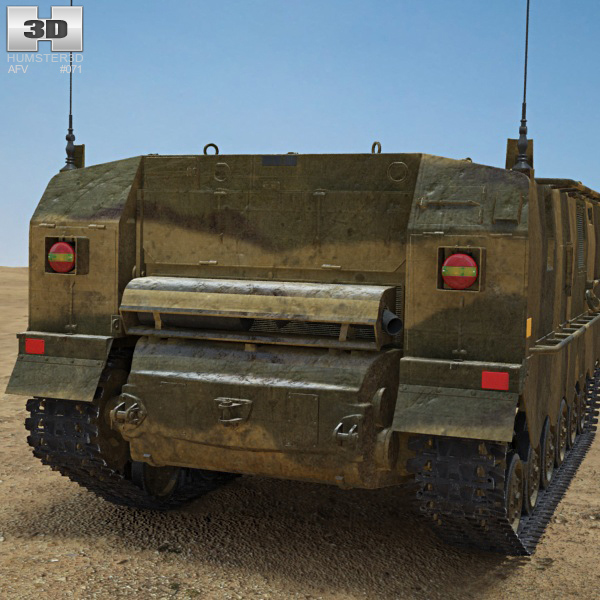 Pansarvarnsrobotbandvagn 551 (PvRbBv 551) 3D model - Download Tank on ...