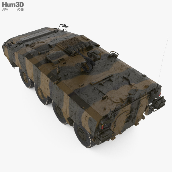 Terrex ICV 3D model - Download Fighting Vehicle on 3DModels.org