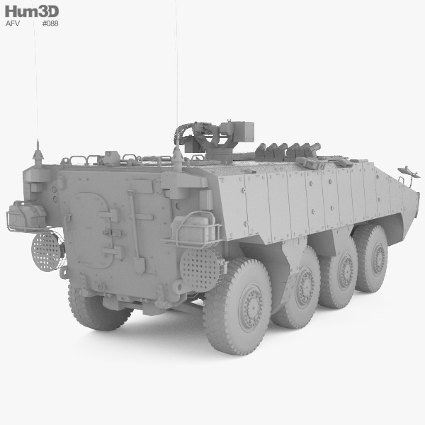 Terrex ICV 3D model - Download Fighting Vehicle on 3DModels.org