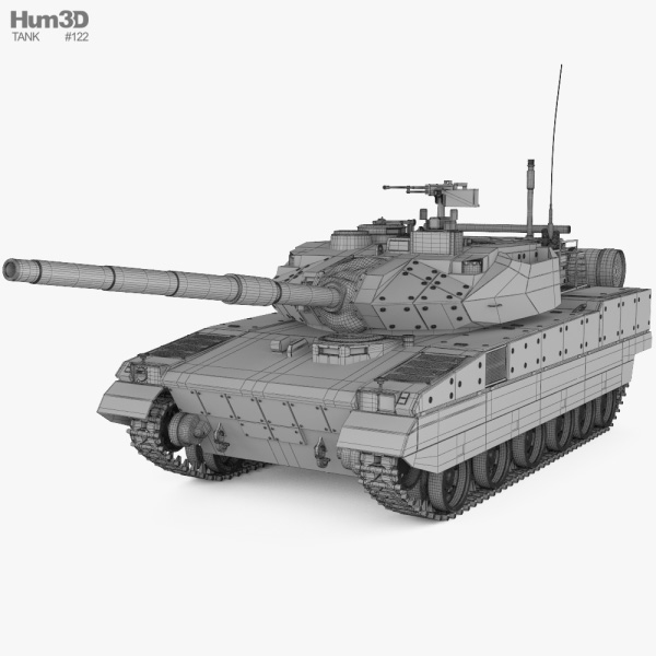Type 15 Light Tank 3D model - Download Tank on 3DModels.org