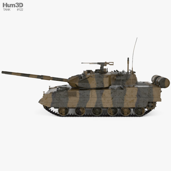 Type 15 Light Tank 3D model - Download Tank on 3DModels.org