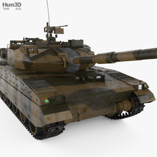 Type 15 Light Tank 3D model - Download Tank on 3DModels.org