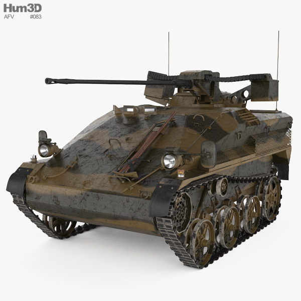 Tankette Modelos 3D Descargar - 3DModels.org