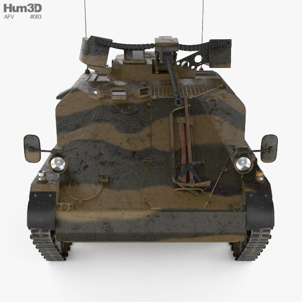 Wiesel AWC 3D model - Download Fighting Vehicle on 3DModels.org