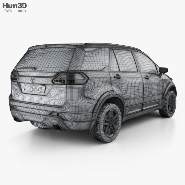 Tata Hexa 2019 3D model - Download Crossover SUV on 3DModels.org