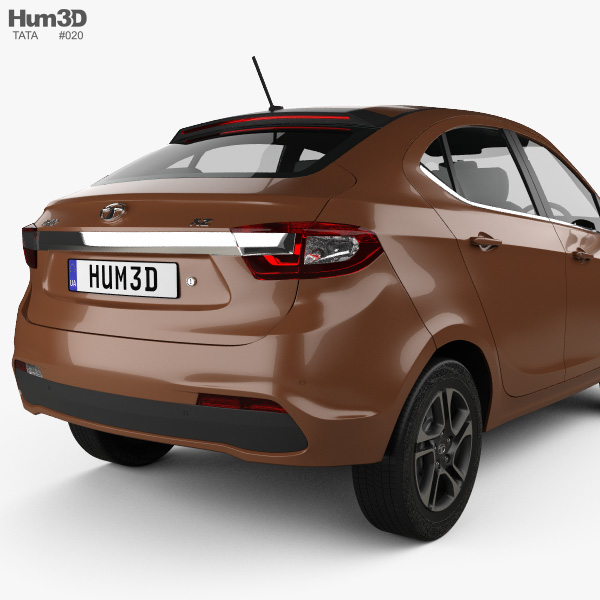 Tata Tigor 2020 3D model - Download Sedan on 3DModels.org