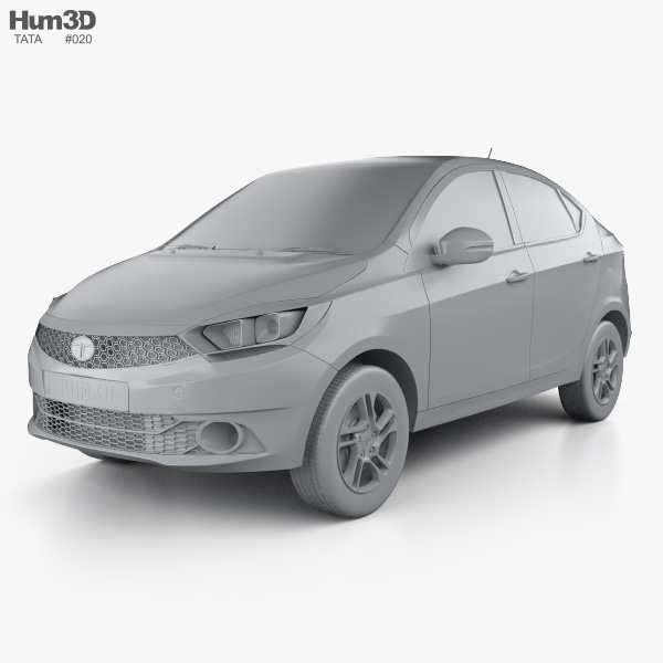 Tata Tigor 2020 3D model - Download Sedan on 3DModels.org
