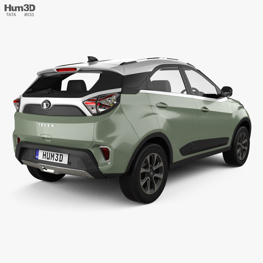 Tata Nexon 2023 3D model - Download Crossover SUV on 3DModels.org