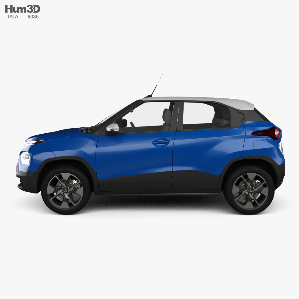 Tata Punch 2025 3D model - Download Crossover SUV on 3DModels.org