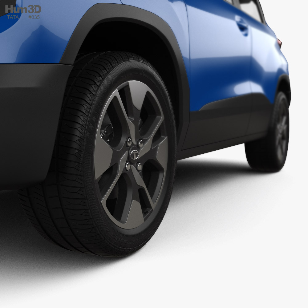 Tata Punch 2025 3D model - Download Crossover SUV on 3DModels.org