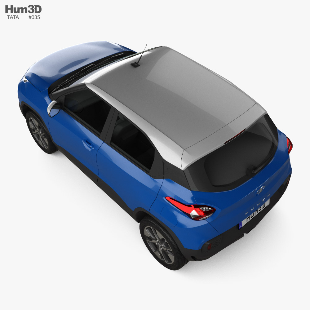 Tata Punch 2025 3D model - Download Crossover SUV on 3DModels.org