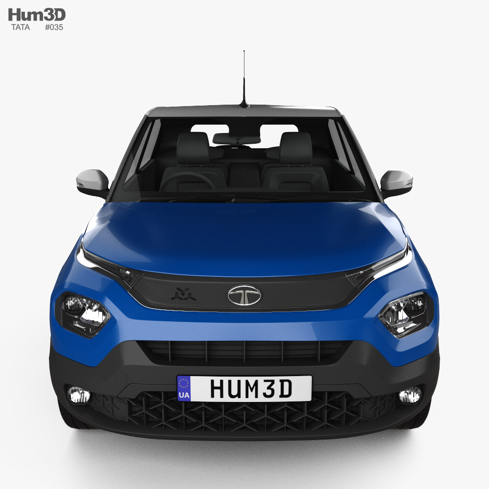Tata Punch 2025 3D model - Download Crossover SUV on 3DModels.org