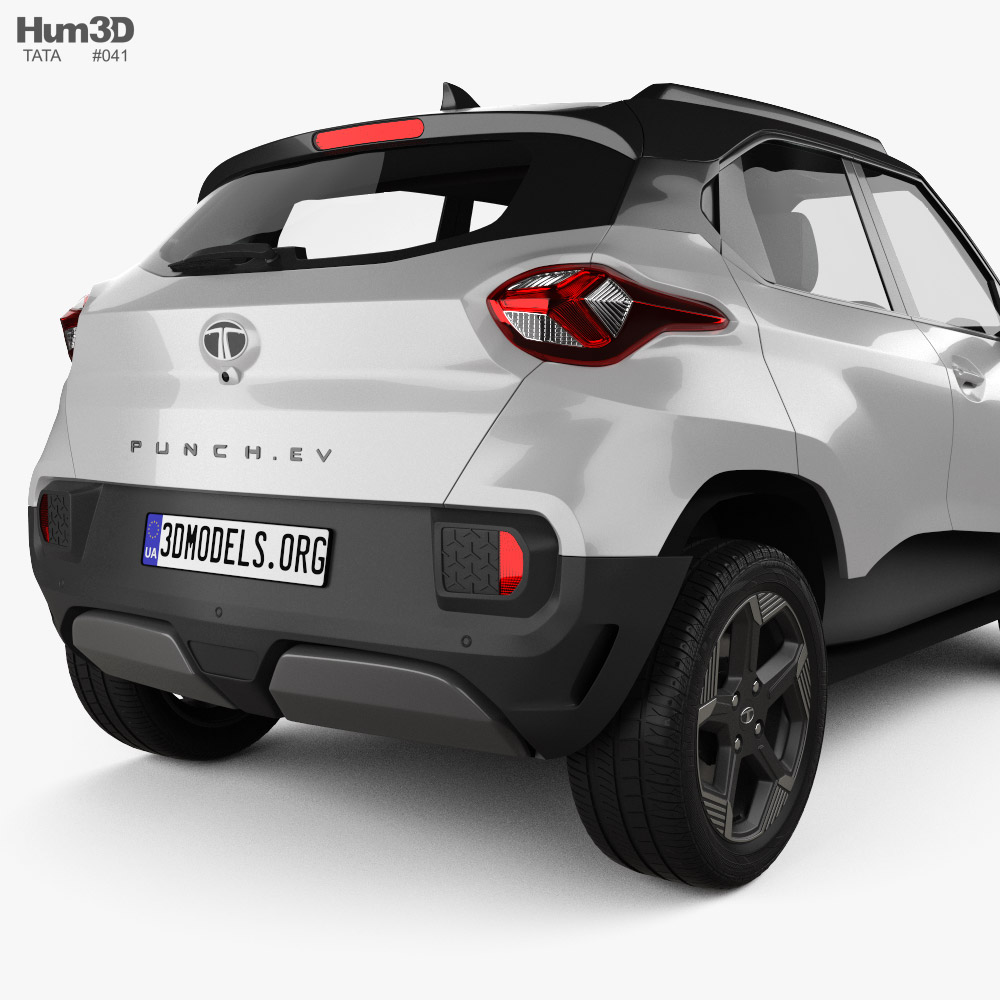 Tata Punch.ev 2025 3D model - Download Hatchback on 3DModels.org
