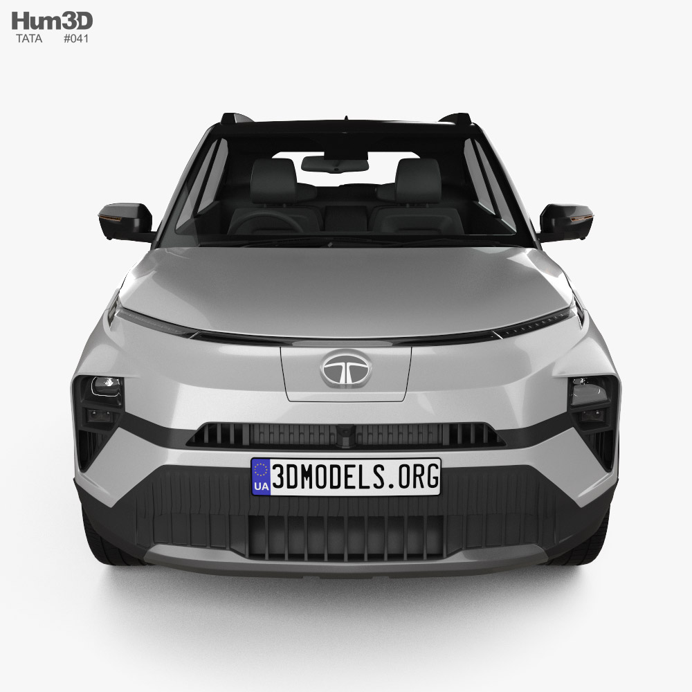 Tata Punch.ev 2025 3D model - Download Hatchback on 3DModels.org