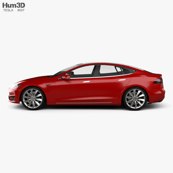 Tesla Model S 2015 3D model - Download Sedan on 3DModels.org