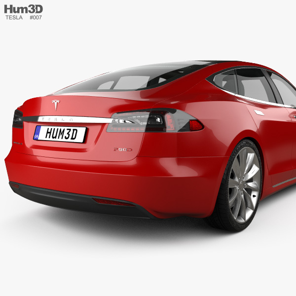 Tesla Model S 2015 3D model - Download Sedan on 3DModels.org