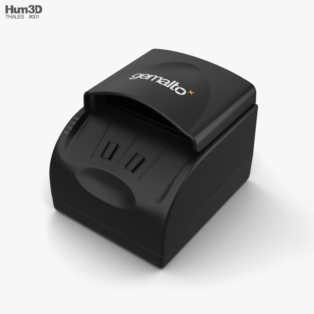 Thales Gemalto AT9000 MK2 Document reader 3D model - Download ...