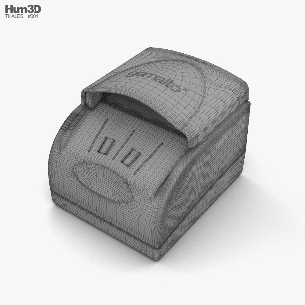 Thales Gemalto AT9000 MK2 Document reader 3D 모델 - 다운로드 전자 액세서리 on ...