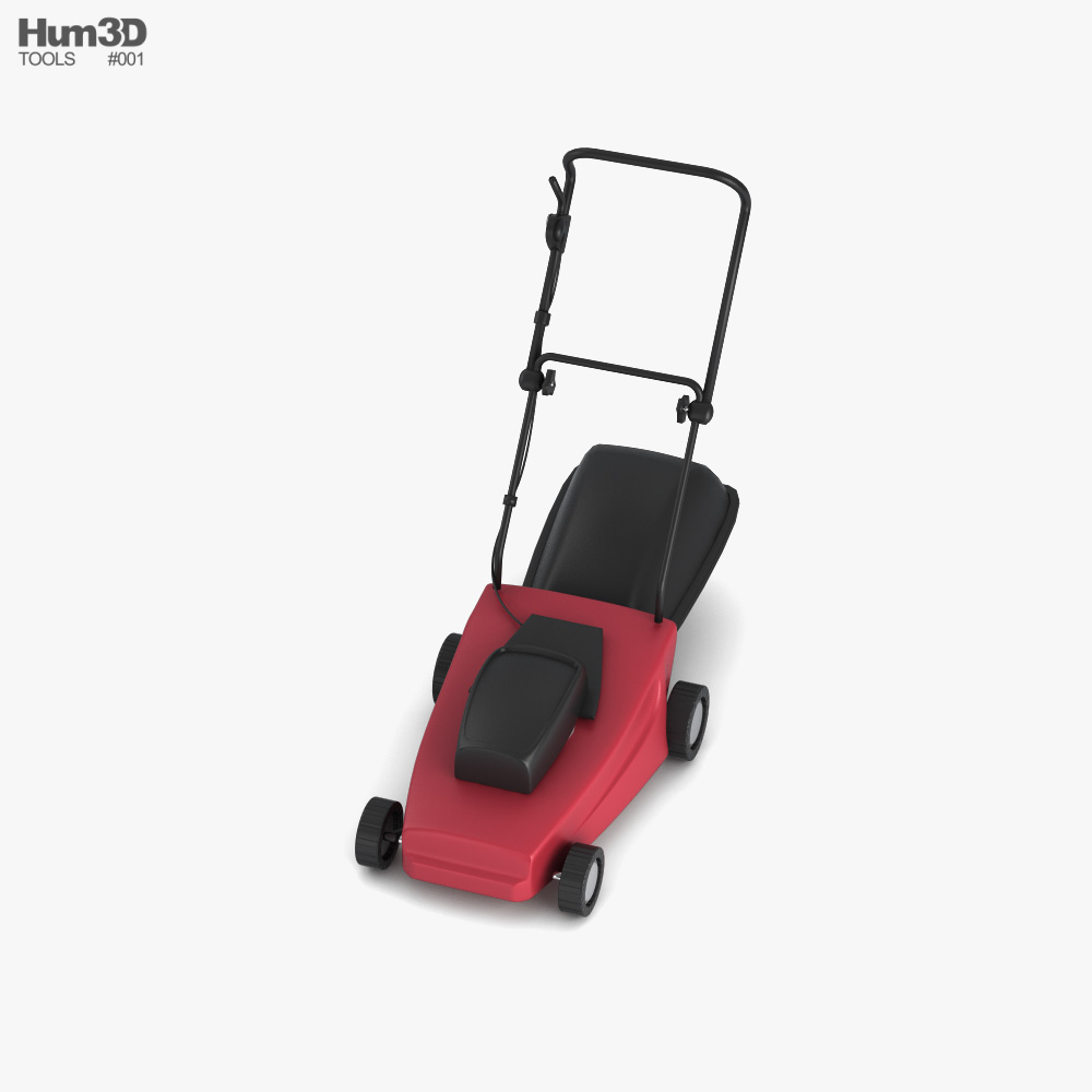 Simple Lawn Mower 3D model - Download Tools on 3DModels.org