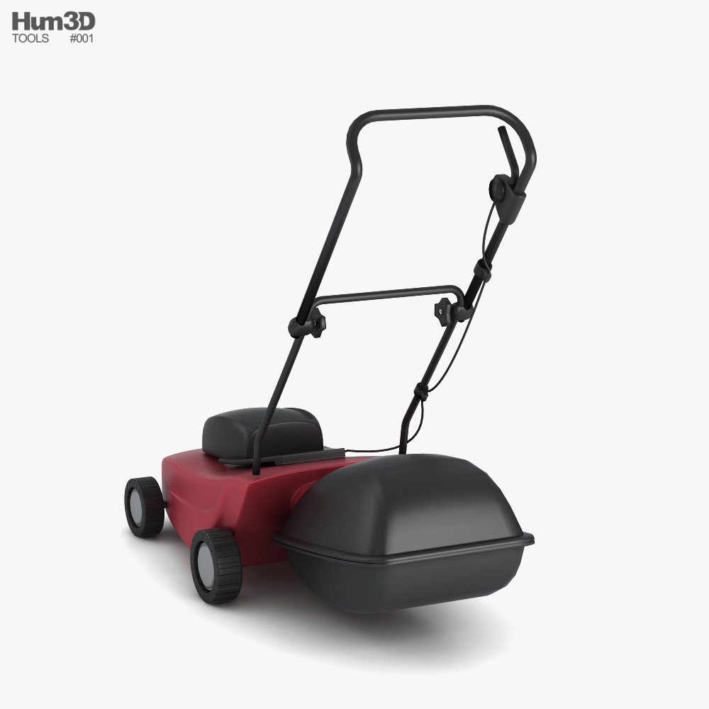 Simple Lawn Mower 3D model - Download Tools on 3DModels.org