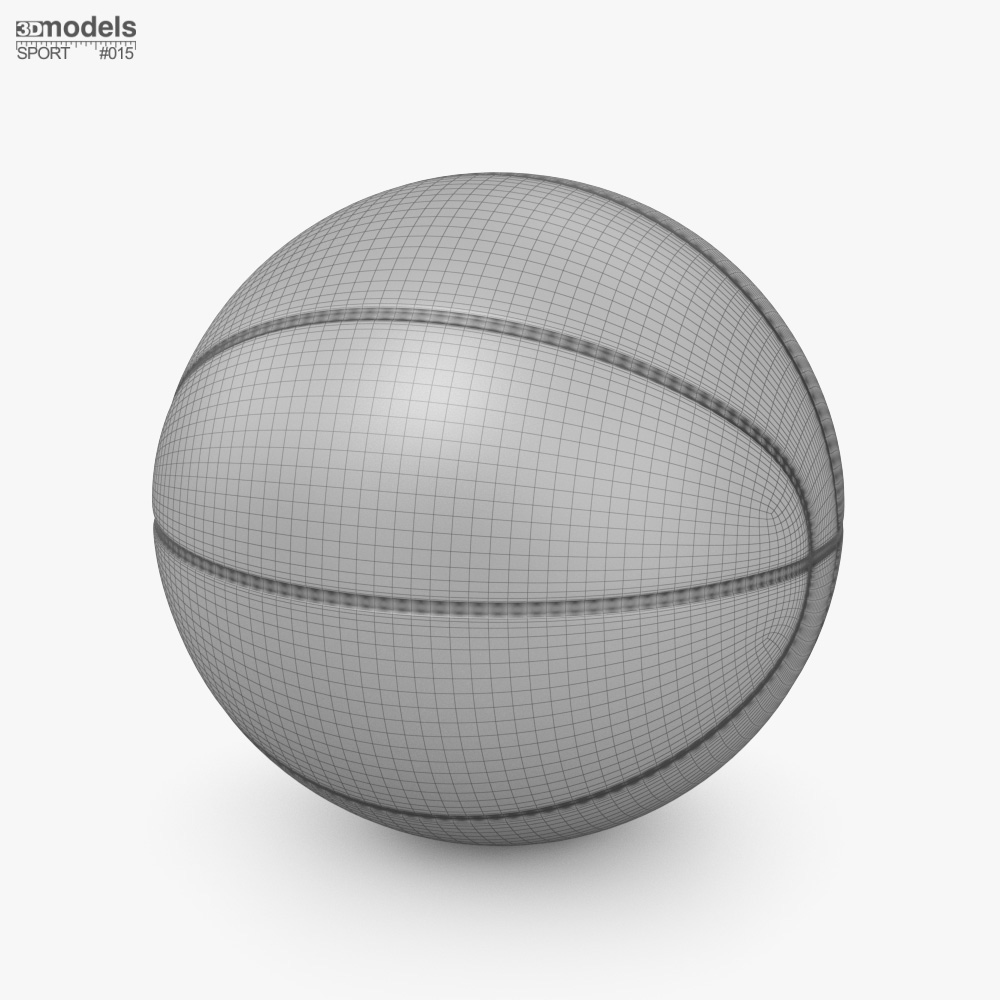 Wilson NBA Ball 3D model - Download Sports Equipment on 3DModels.org