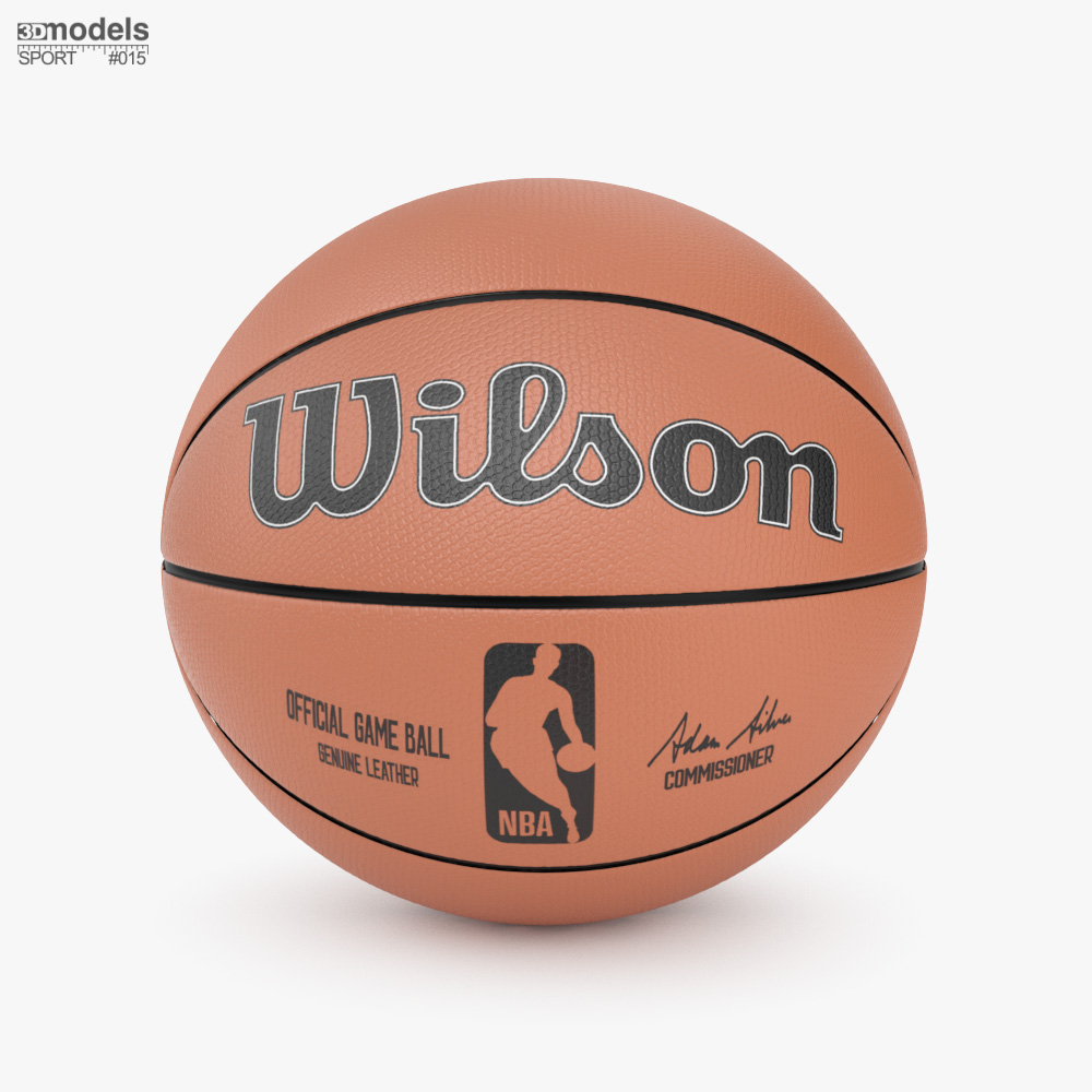 Wilson NBA Ball 3D 모델 - 다운로드 스포츠 장비 on 3DModels.org