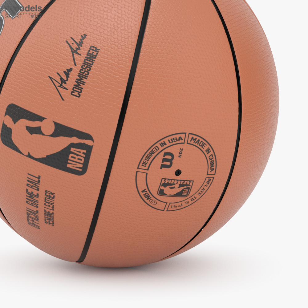 Wilson NBA Ball 3D 모델 - 다운로드 스포츠 장비 on 3DModels.org