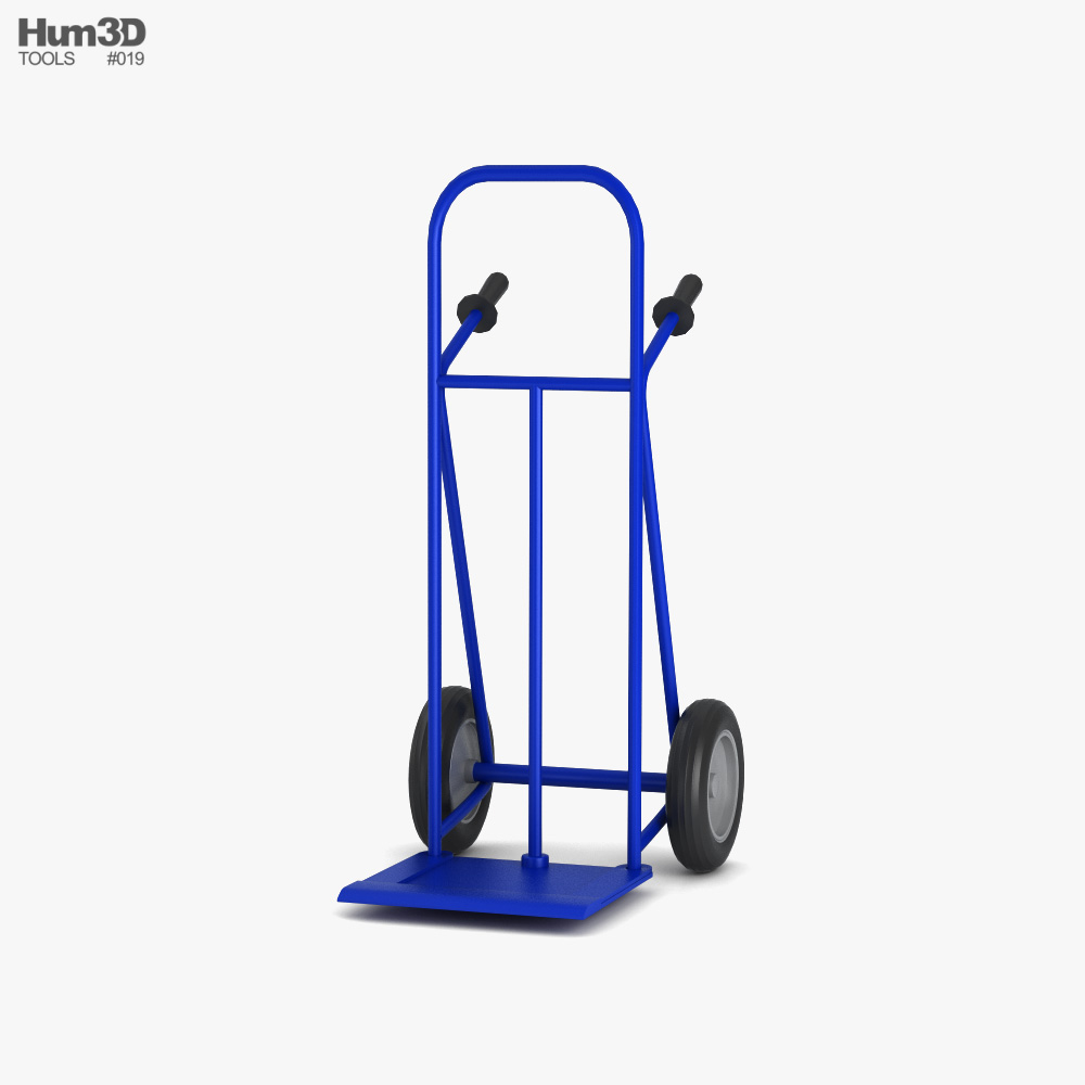 Hand Trolley 3D model - Download Tools on 3DModels.org