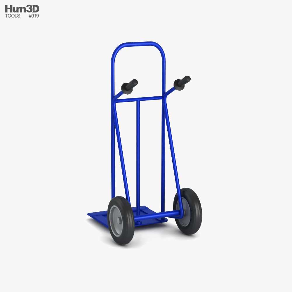 Hand Trolley 3D model - Download Tools on 3DModels.org