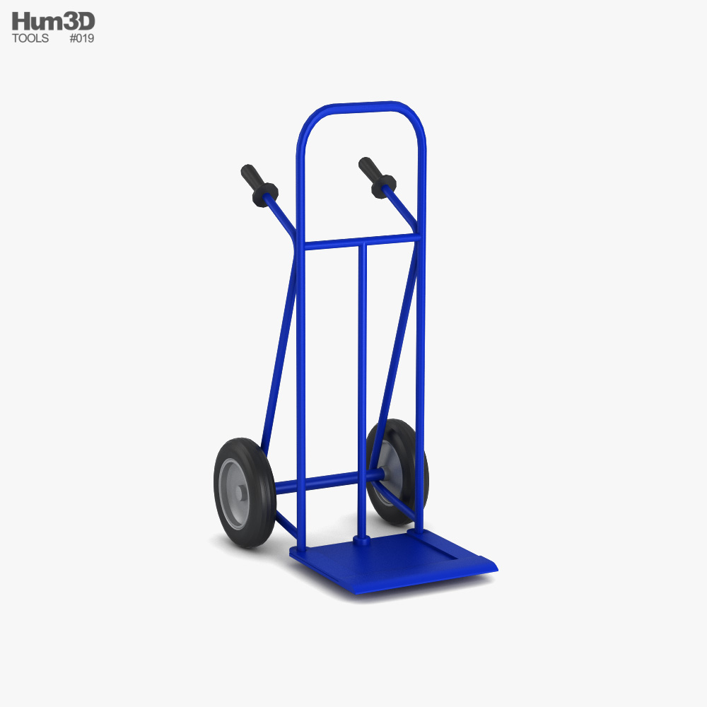 Hand Trolley 3D model - Download Tools on 3DModels.org