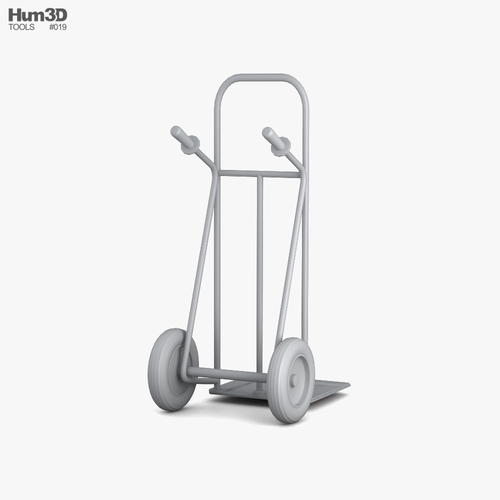 Hand Trolley 3D model - Download Tools on 3DModels.org