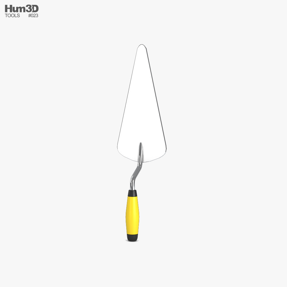 Gauging Trowel 3D model - Download Tools on 3DModels.org