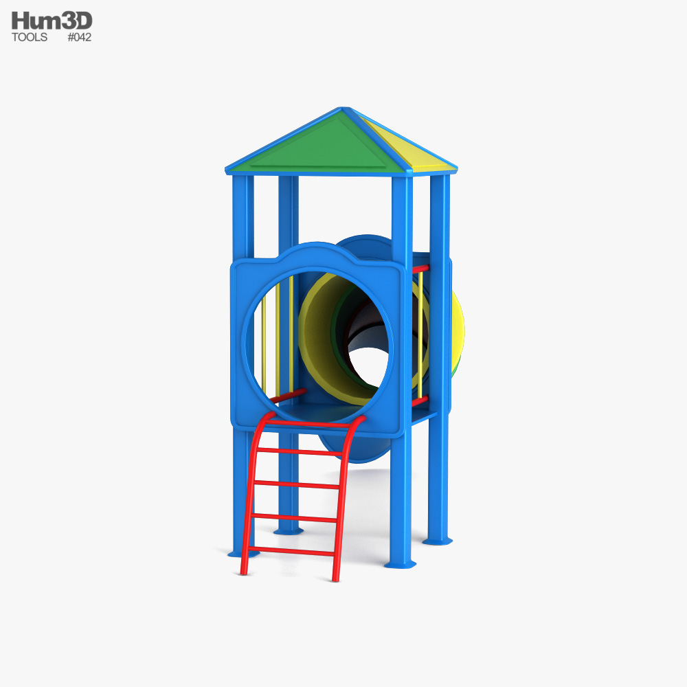 Tobogán de tubo Modelo 3D - Descargar Elementos de la calle activado ...