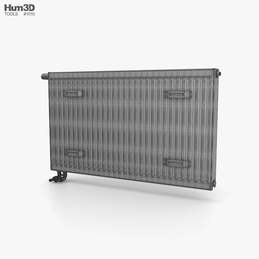 Steel Radiator 3D model - Download Building components on 3DModels.org