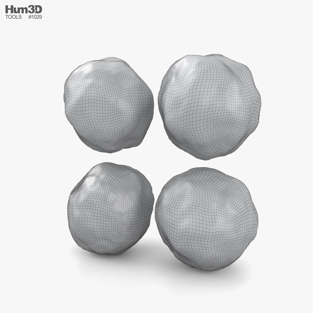 Snowball 3D model - Download Landscapes on 3DModels.org