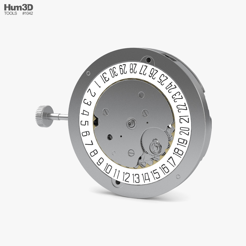 Watch Mechanism 3D model - Download Hobbies on 3DModels.org