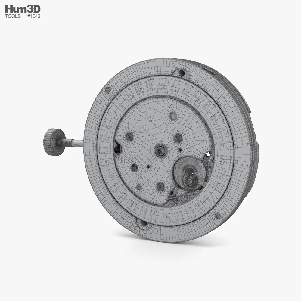 Watch Mechanism 3D model - Download Hobbies on 3DModels.org