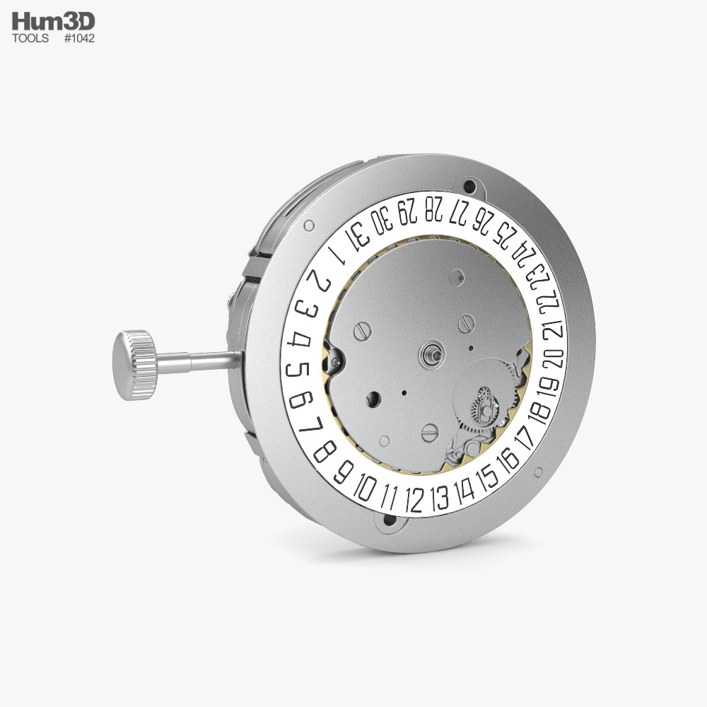 Watch Mechanism 3D model - Download Hobbies on 3DModels.org