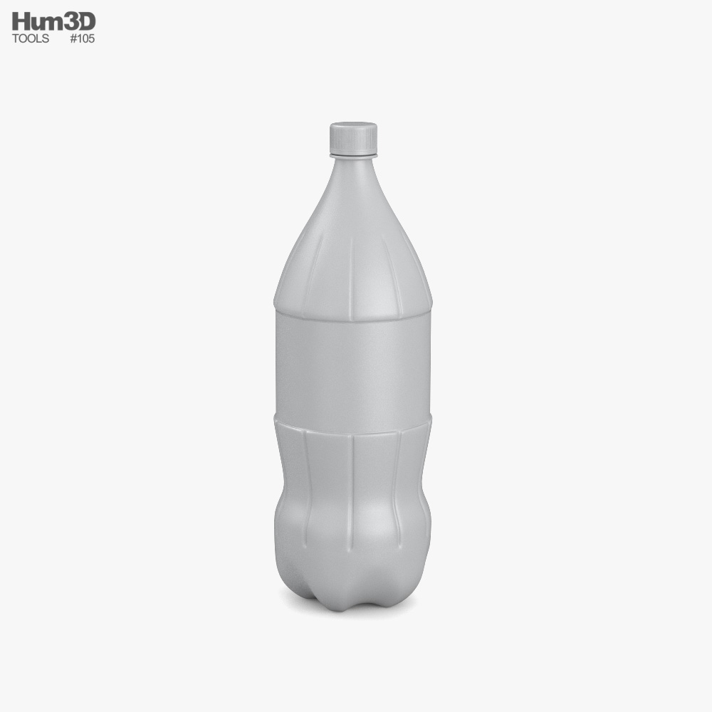 Coca-Cola Bottle 2L 3D model - Download Bottles, Cans on 3DModels.org