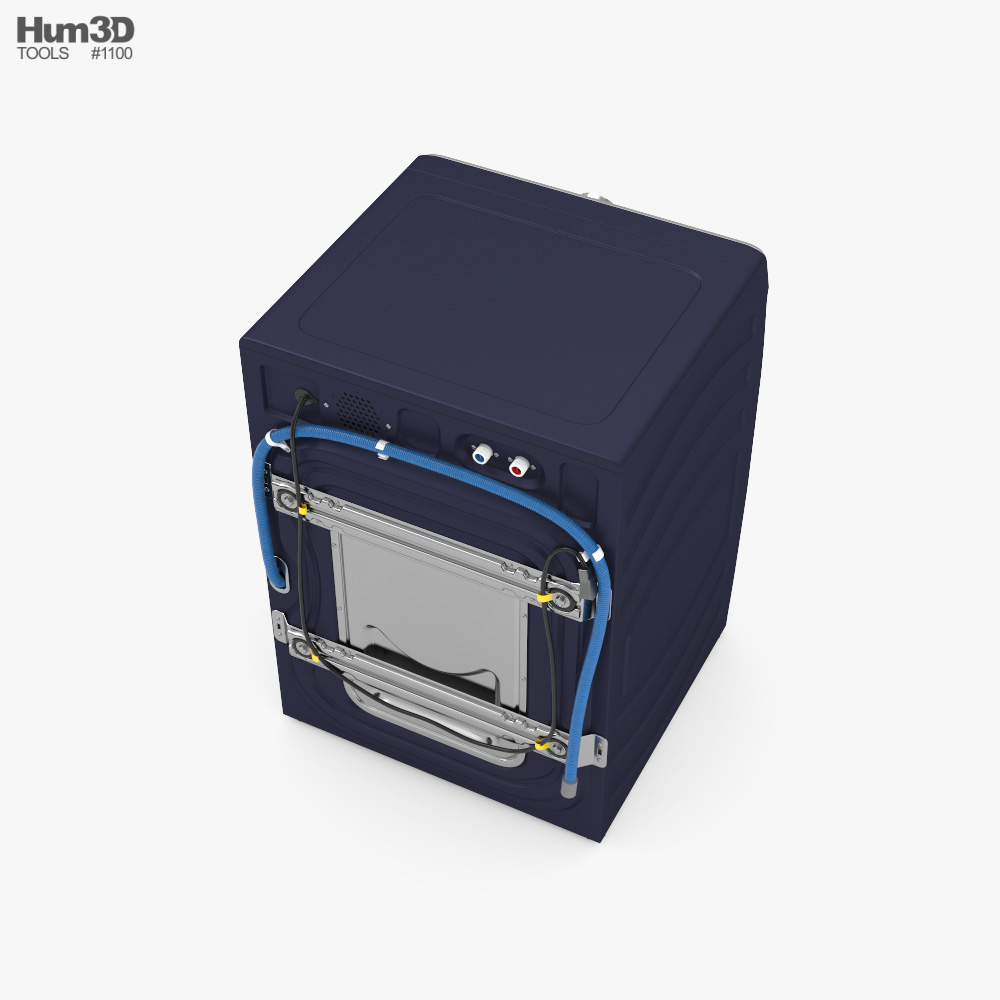 GE GFW850SPNRS Front Load Washing Machine 3D model - Download Home ...