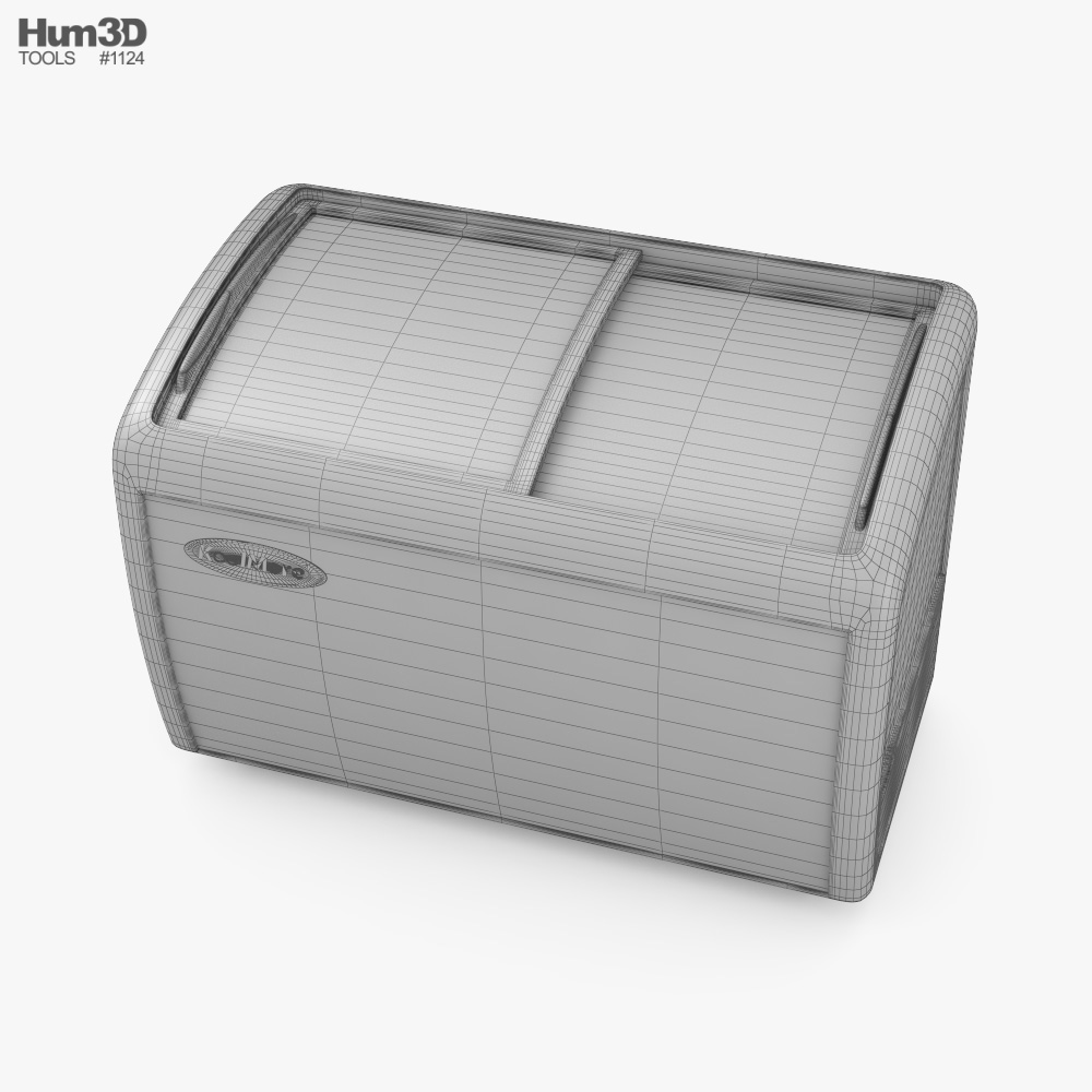 Ice Cream Freezer 3D model - Download Appliances on 3DModels.org