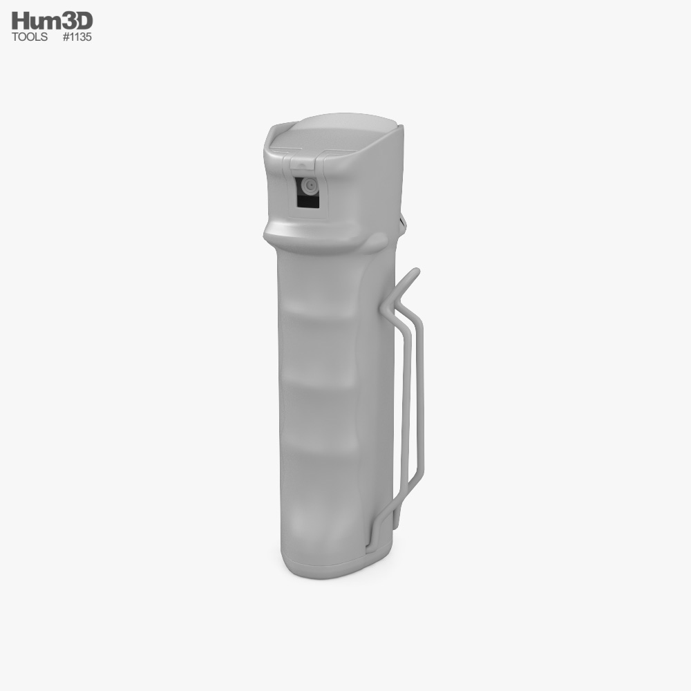 TW1000 Pepper Spray 3D model - Download Weapon Attachments on 3DModels.org