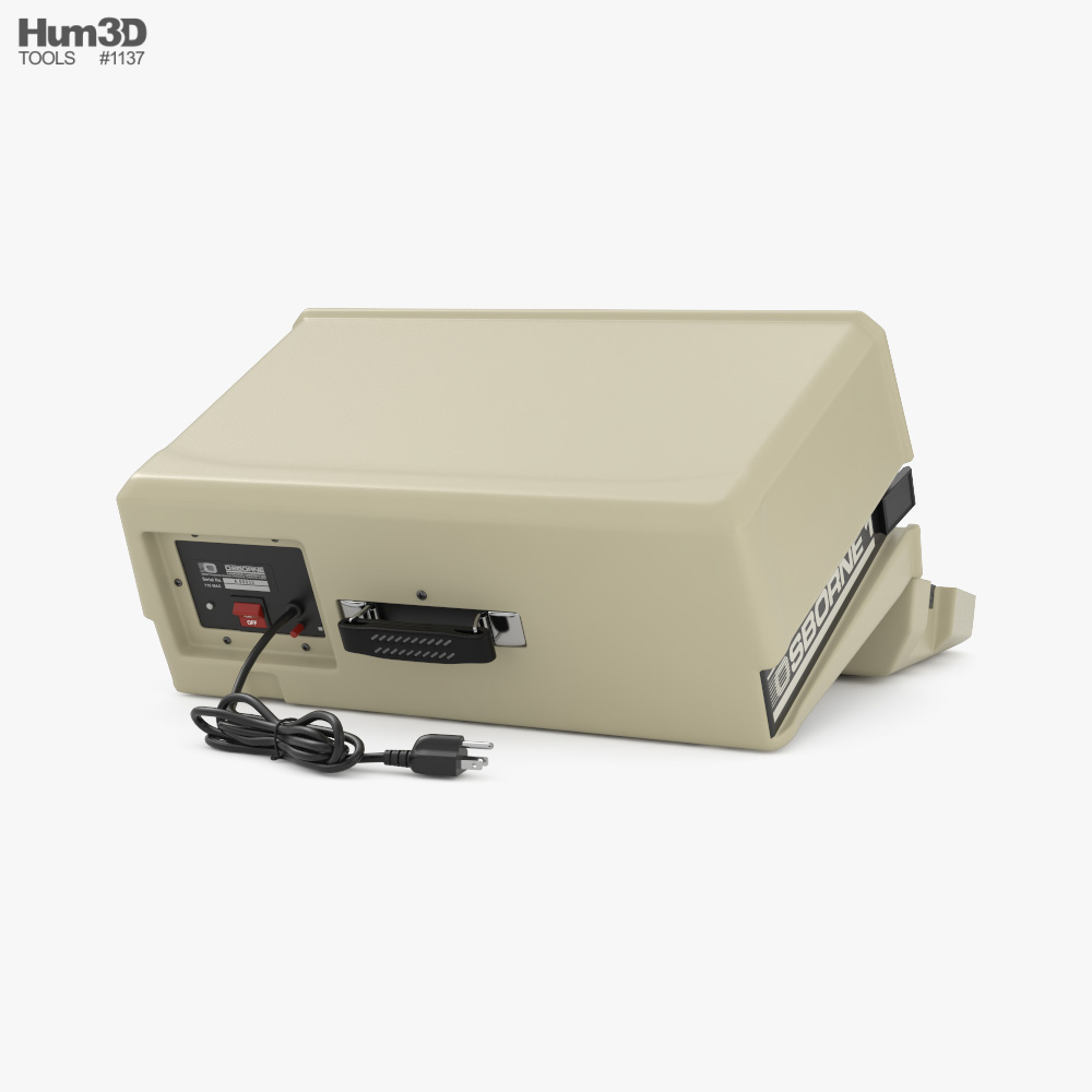 Osborne 1 3D model - Download Desktop Computer on 3DModels.org