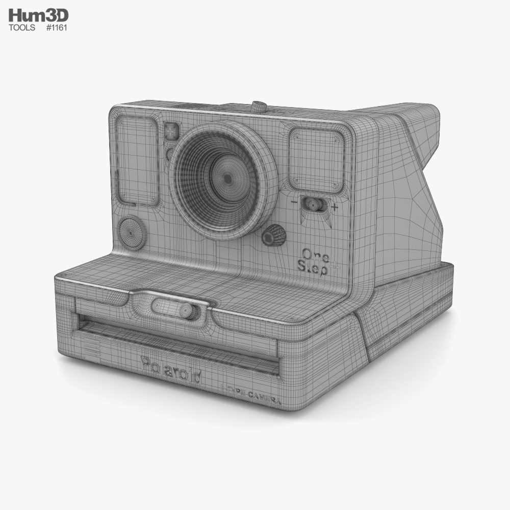 Polaroid OneStep 3D model - Download Photo camera on 3DModels.org