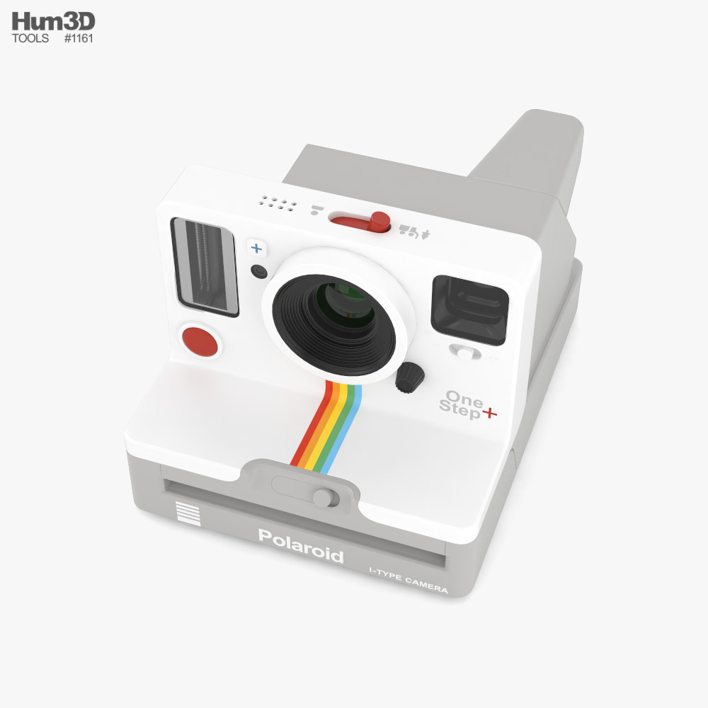 Polaroid OneStep 3D model - Download Photo camera on 3DModels.org