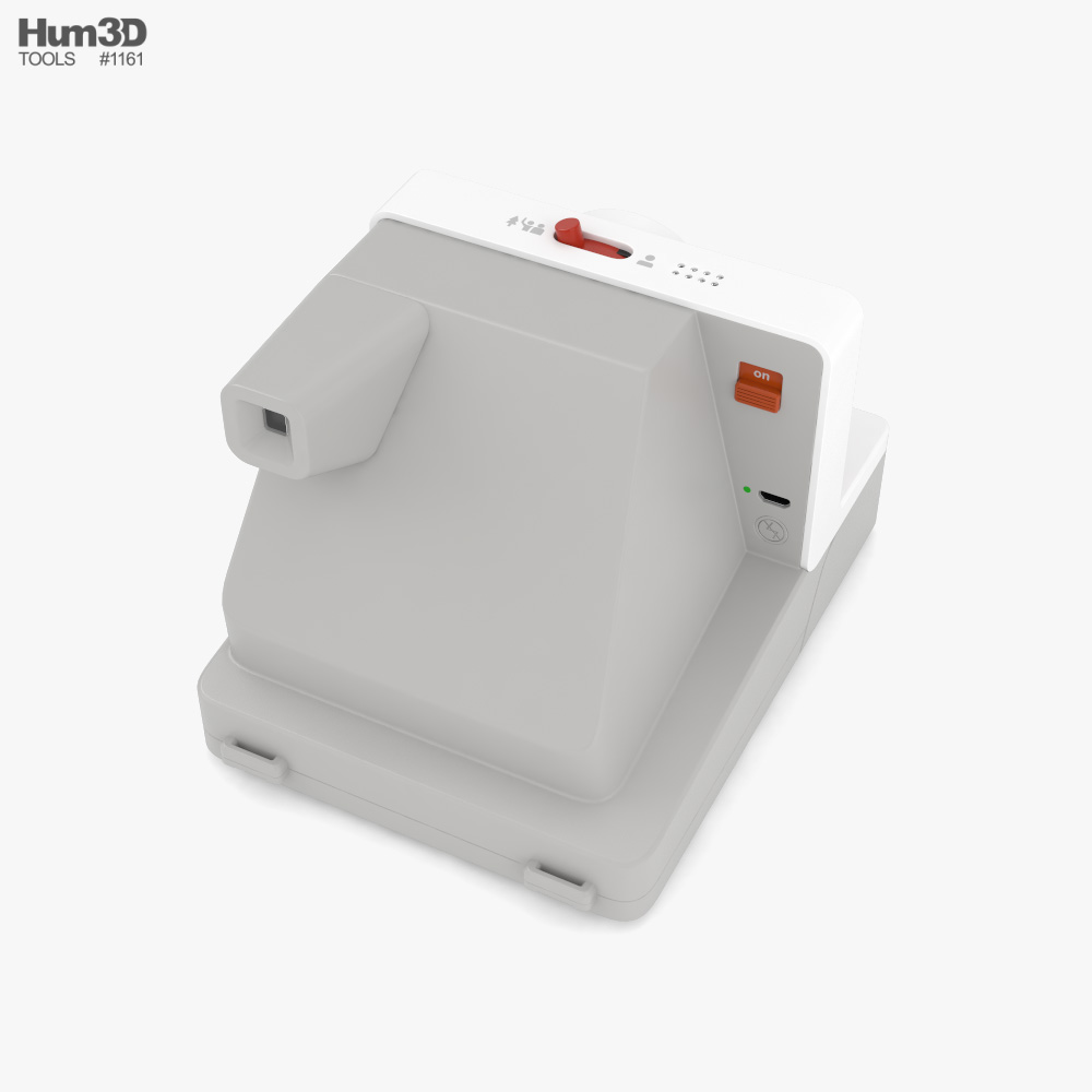 Polaroid OneStep 3D model - Download Photo camera on 3DModels.org