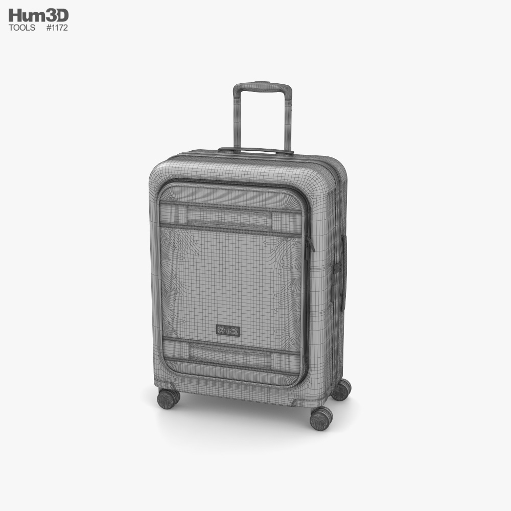 Eastpak Suitcase 3D model - Download Bags on 3DModels.org